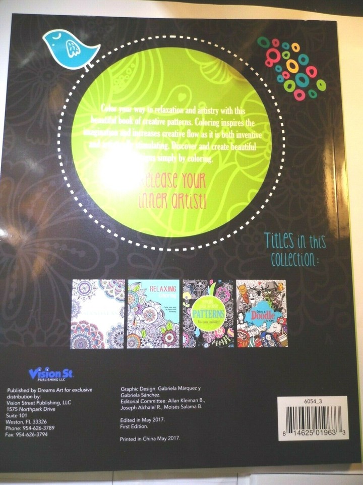 Imagine, Color & Create Patterns Free Your Creativity by Dream Art ...