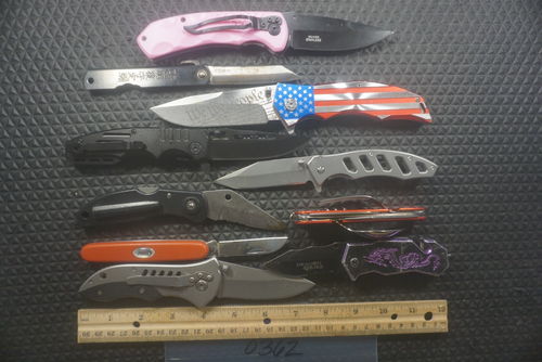 6362 Ten assorted pocket knives | eBay