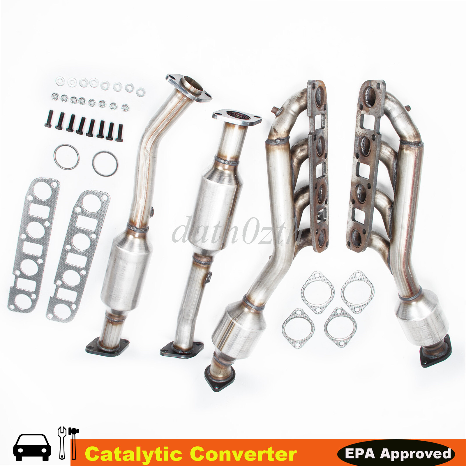 2005-2013 Nissan Armada 5.6L Catalytic Converter | 4PCS | Front+Rear ...