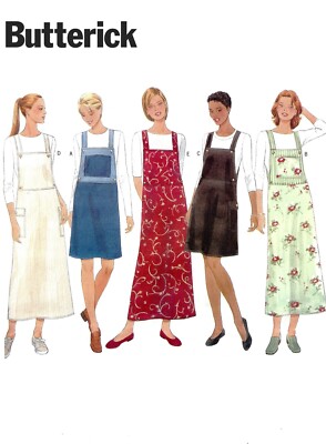 V👗6207 PATRON BUTTERICK VINTAGE 5 CREATIONS ROBE SALOPETTE POP ART 42 ...