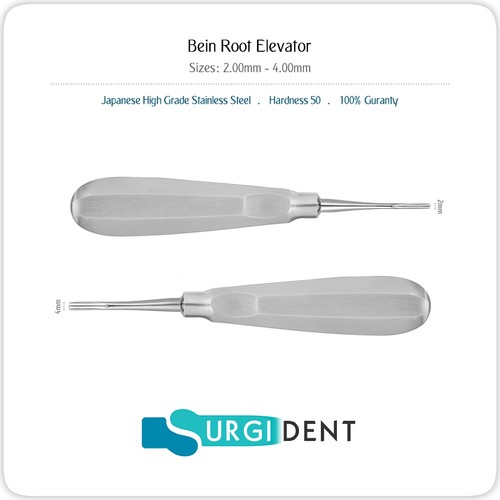 BEIN ROOT ELEVATOR DENTAL ORAL INSTRUMENTS *SET OF 2* | eBay