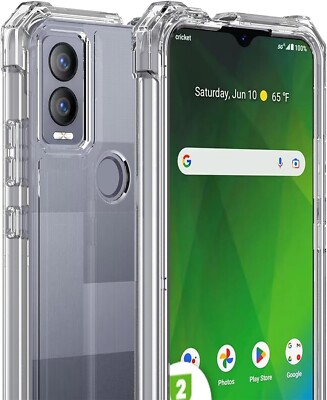 Cricket Magic 5G(U6080AA)/AT&T Propel 5G Clear Edge Protection Hybrid ...