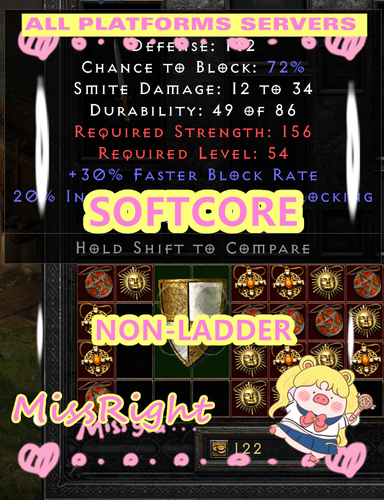 Jeweler's Monarch of Deflecting🌺JMOD🌺PC-NS-PS-XBO🌺Diablo 2 D2R SC NON ...