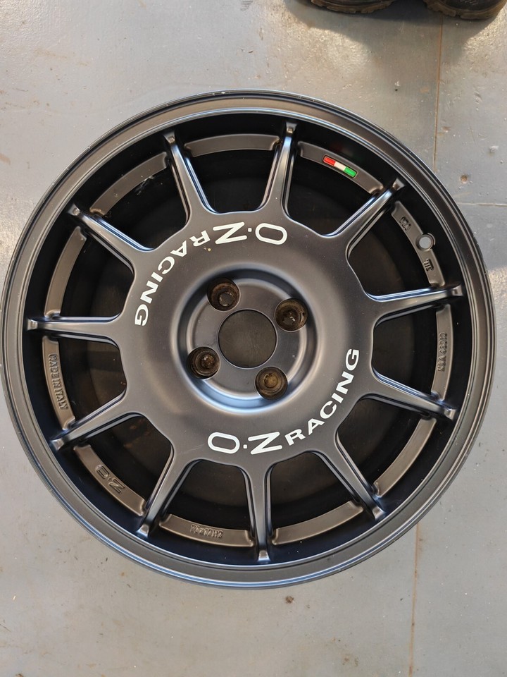 oz racing wheel 17J 17 ET30 4X100 Black. | eBay UK