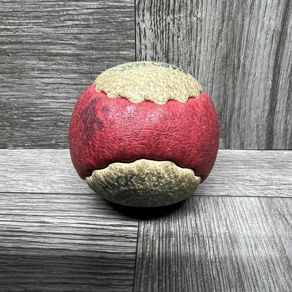 Vintage Hacky Sack Official Footbag Hand Made 2-Panel Patent 4151994 ...