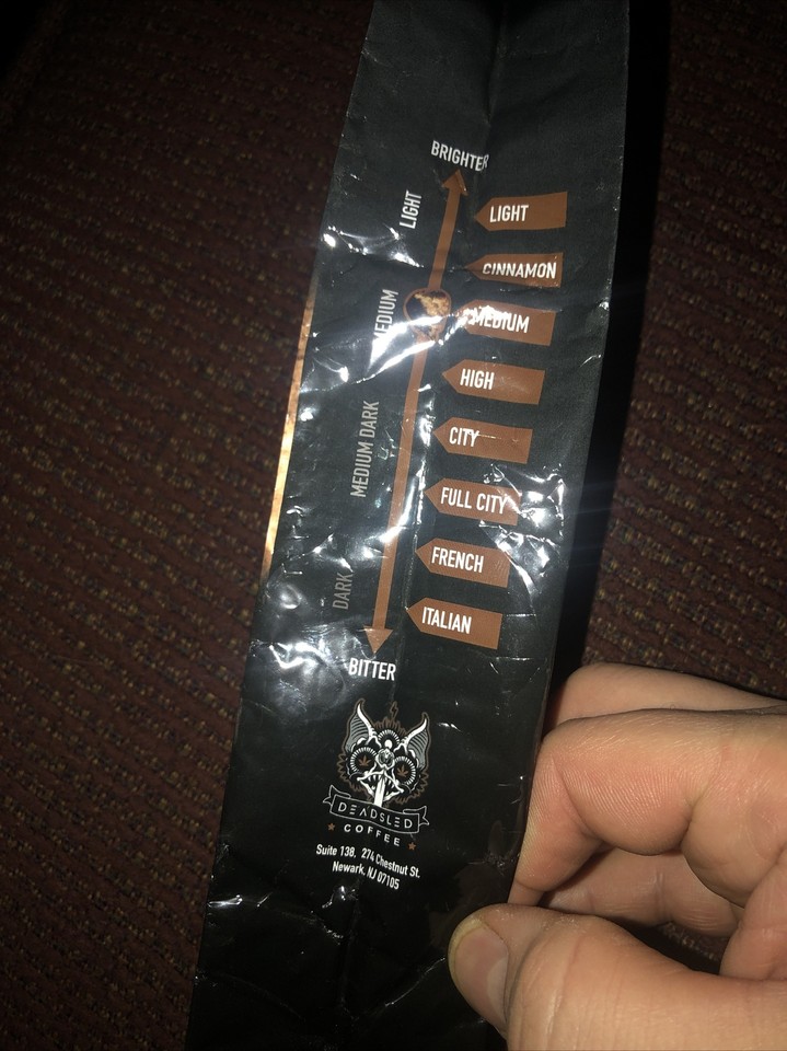 Cypress Hill “Black Sunday” Deadsled Coffee -Empty Bag | eBay UK