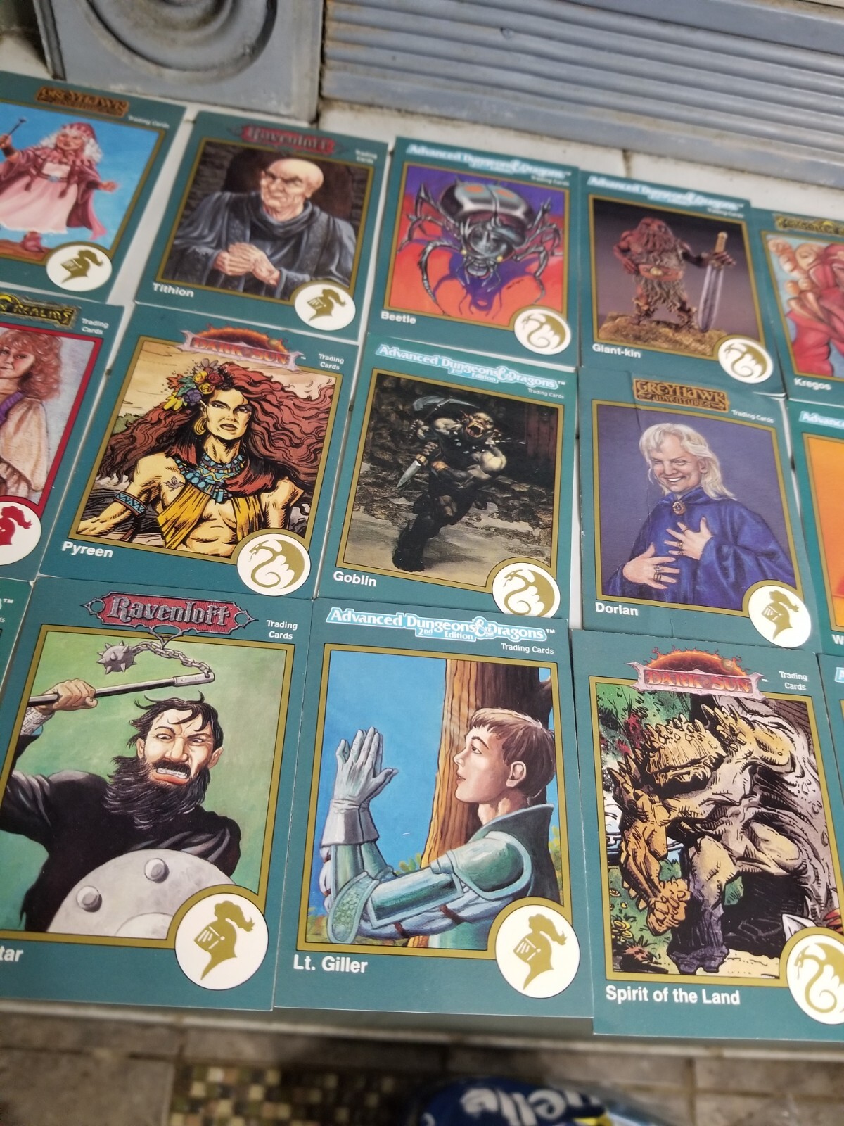 Advanced Dungeons and Dragons Trading card lot TSR 1993 | eBay