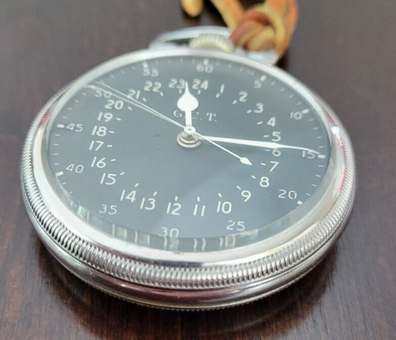 2MM BEVELED MINERAL GLASS POCKET WATCH CRYSTAL FOR HAMILTON 4992B ...