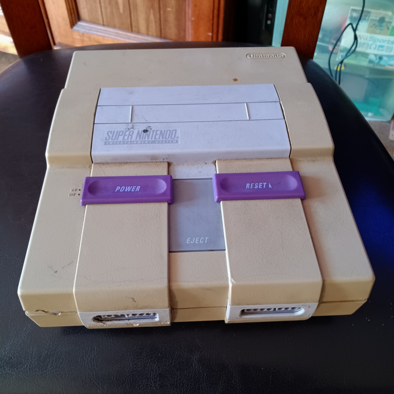 Super Nintendo SNES Home Console - Brittle Yellow Plastic - For Parts ...