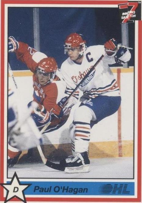 1990-91 7th Inning Sketch OHL - Paul O'Hagan #344 (RC) for sale online ...