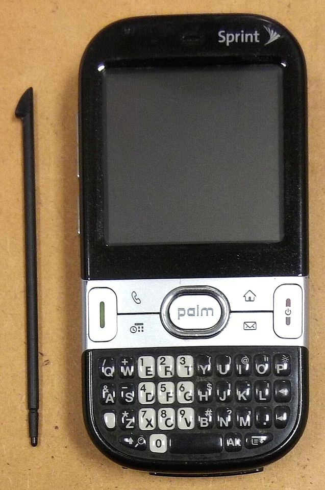 Palm Centro 690 - Black ( Sprint ) Very Rare palmOne Smartphone w/ Pen ...