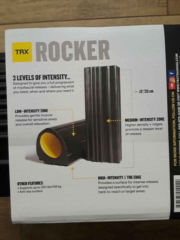 TRX Rocker Roller 13" Fitness Foam Rolling Muscle Recovery Massage | eBay