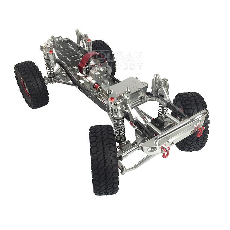 235MM Wheelbase RC Cars 1/10 D90 CNC Rock Crawler Model Full Metal ...