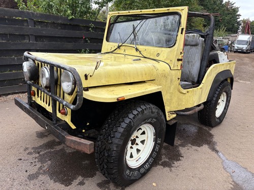 JAGO JEEP fitted with 1600 FORD Crossflow Engine Barn Find Project ...