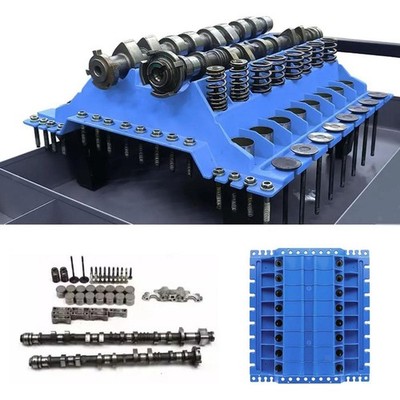 Valvetrain Organizer Tray Blue Accessory Engine Cylinder Head Tray ...