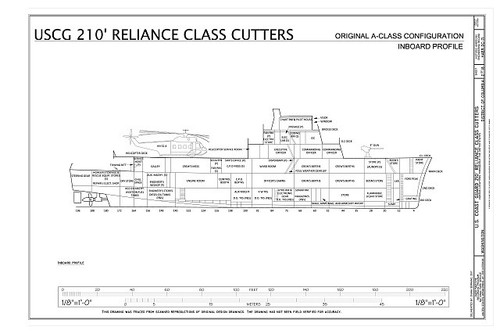 2. Original A-Class Configuration, Inboard Profile - U.S. Coast Guard ...