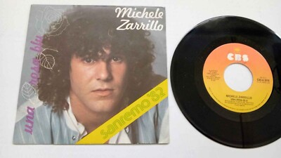 7" MICHELE ZARRILLO UNA ROSA BLU 1982 Vinile 45 giri;VINTAGE VINYL ...