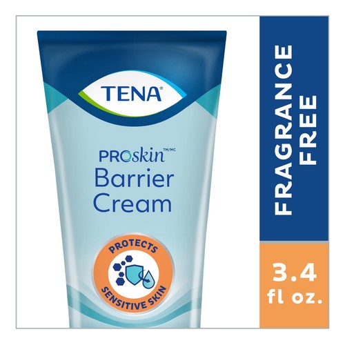 Tena ProSkin Barrier Cream, Incontinence Skin Protectant, Dimethicone ...
