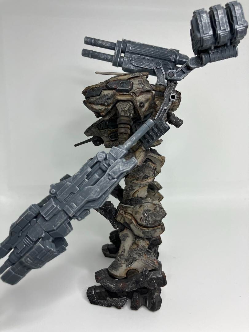 Armored Core Nightfall Steel Haze Weathring Painted SET 30MM BANDAI ...