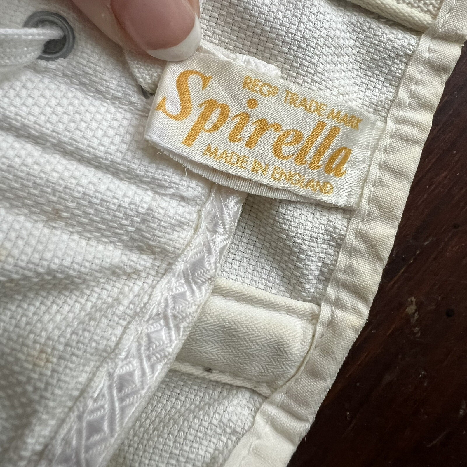 1930s 1940s Corset SPIRELLA Lace Up Lingerie Girdle V… - Gem