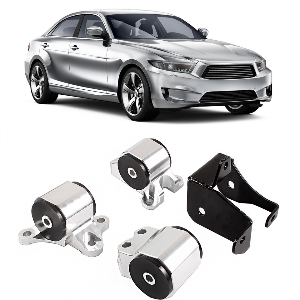 Billet 3-Boltt Engine Motor Mounts for EK D15 D16 B16 B18 B20 B D ...