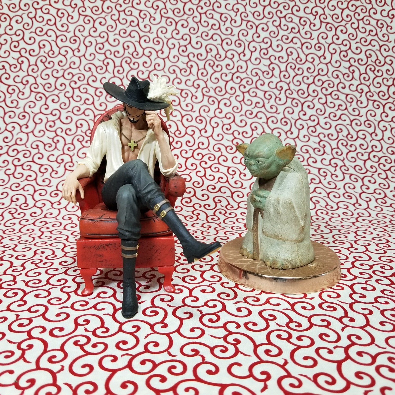 One Piece Dracule Mihawk Figure Exc+++++ from Japan | eBay