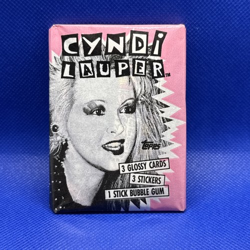 1985 Topps Cyndi Lauper Trading Card Pack | eBay