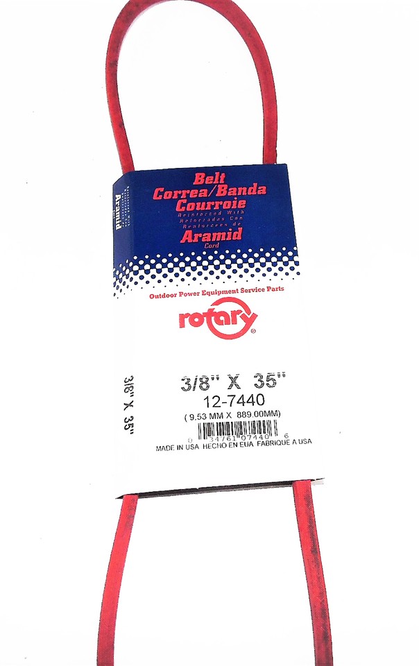 7440 Rotary Belt Made With Kevlar Compatible With Ariens 07211200 ...