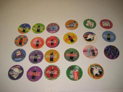Vintage Coca Cola Cap Pog Lot of 23, Coke Collection, Collectible ...