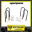 Whiteline Rear 2.5 Inch Lowering Block Kit for HOLDEN RODEO KB KBD ...