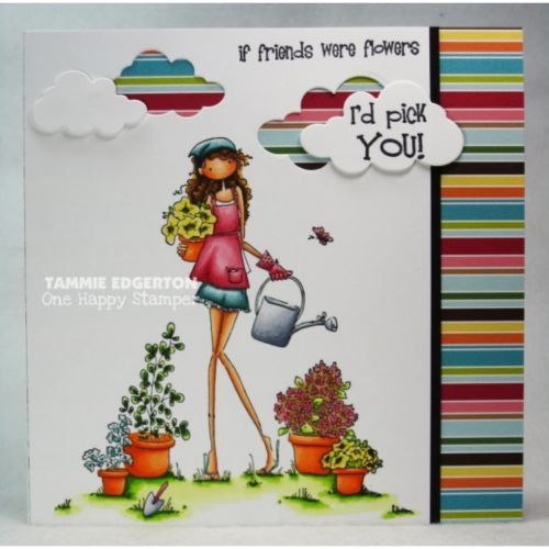 UPTOWN GIRL LOVES-Stamping Bella Cling Rubber Stamp-Stamping Craft ...