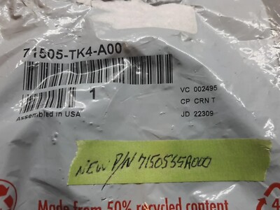 New OEM Honda 2001-17 Accord Bracket R Rear Bumper Side. #71505-S5A-000 ...