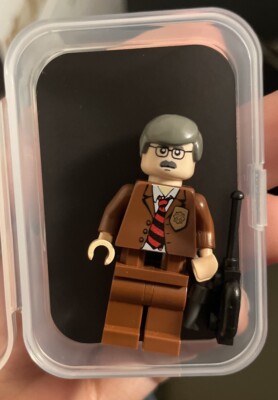 lego jim gordon pad printed custom orbital figure classic minifigs ...