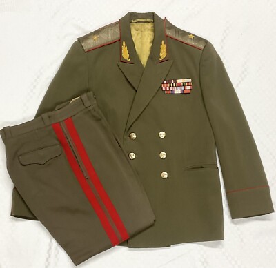 Cold War Soviet Uniform GENERAL MAJOR ARMY Of USSR Original | eBay