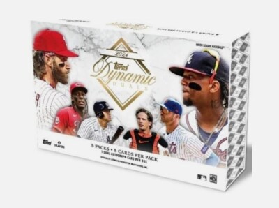 2024 TOPPS MLB DYNAMIC DUALS HOBBY FACTORY SEALED BOX 1 Dual Autograph ...
