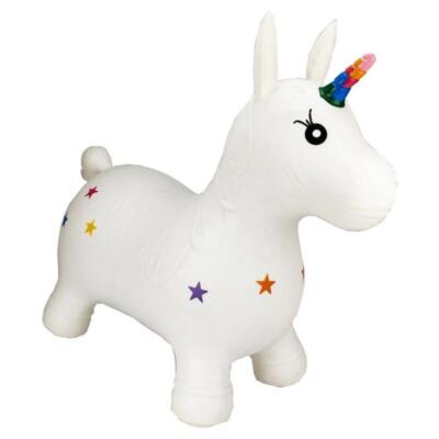 Happy Hopperz - White Unicorn Large | eBay