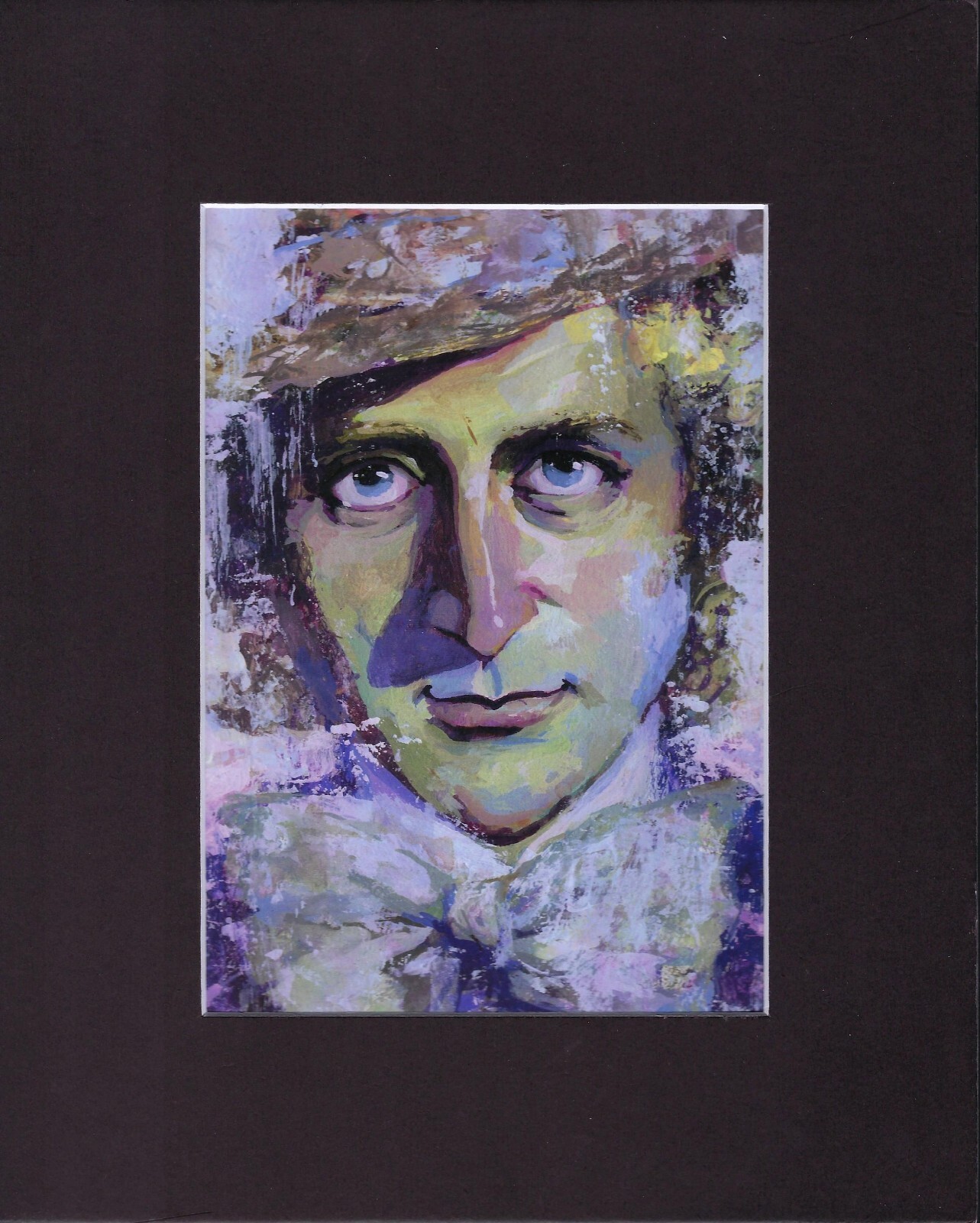 8X10" Matted Print Geek Art Picture: Rich Pellegrino, Wonka 2009 Willy ...