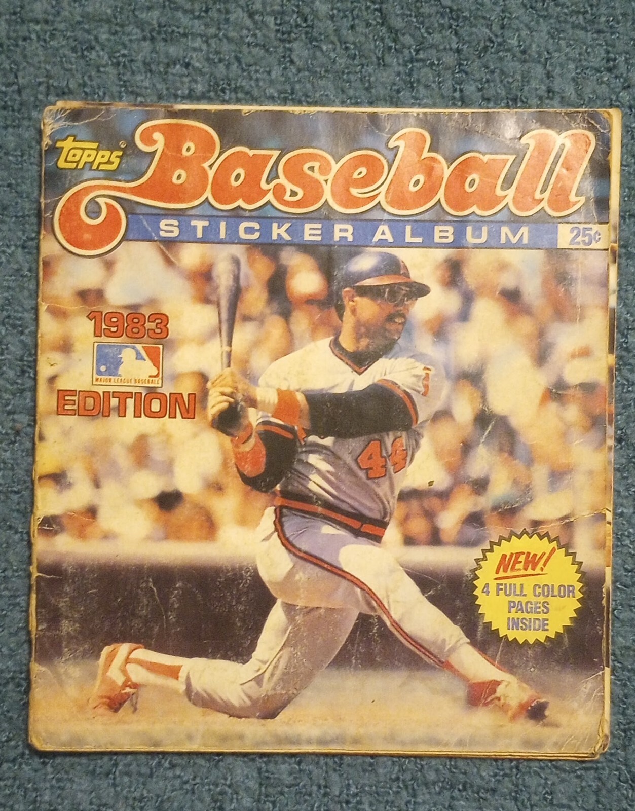 1983 Topps Baseball Sticker Album with complete set of stickers | eBay