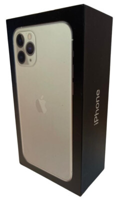 Original Apple iPhone 11 Pro Verpackung Leerbox Box Karton Silber 64GB ...