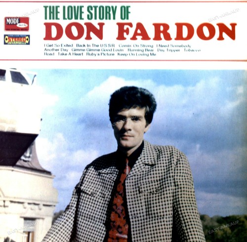 Don Fardon - The Love Story Of Don Fardon LP 1969 (VG/VG) . | eBay