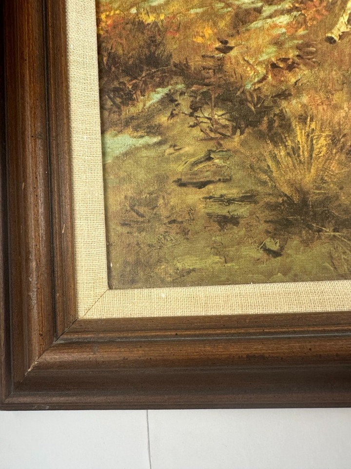 1980's Charles M. Russell "Exalted Ruler" Giclee on Canvas Framed ...