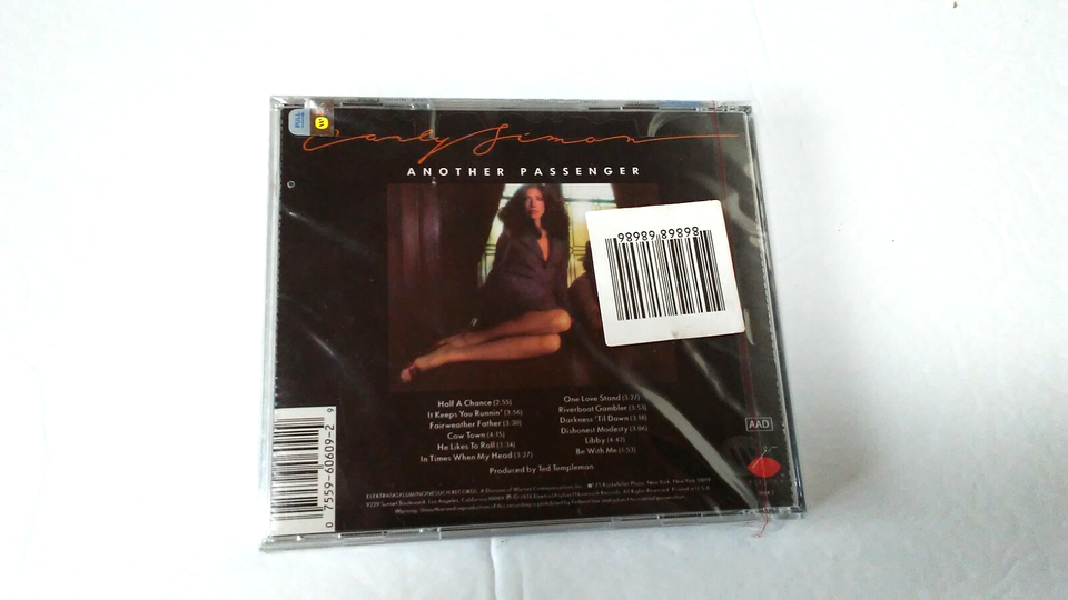 Carly Simon ANOTHER PASSENGER cd NEW (Tom Johnston.Paul Barrere)-REAL ...