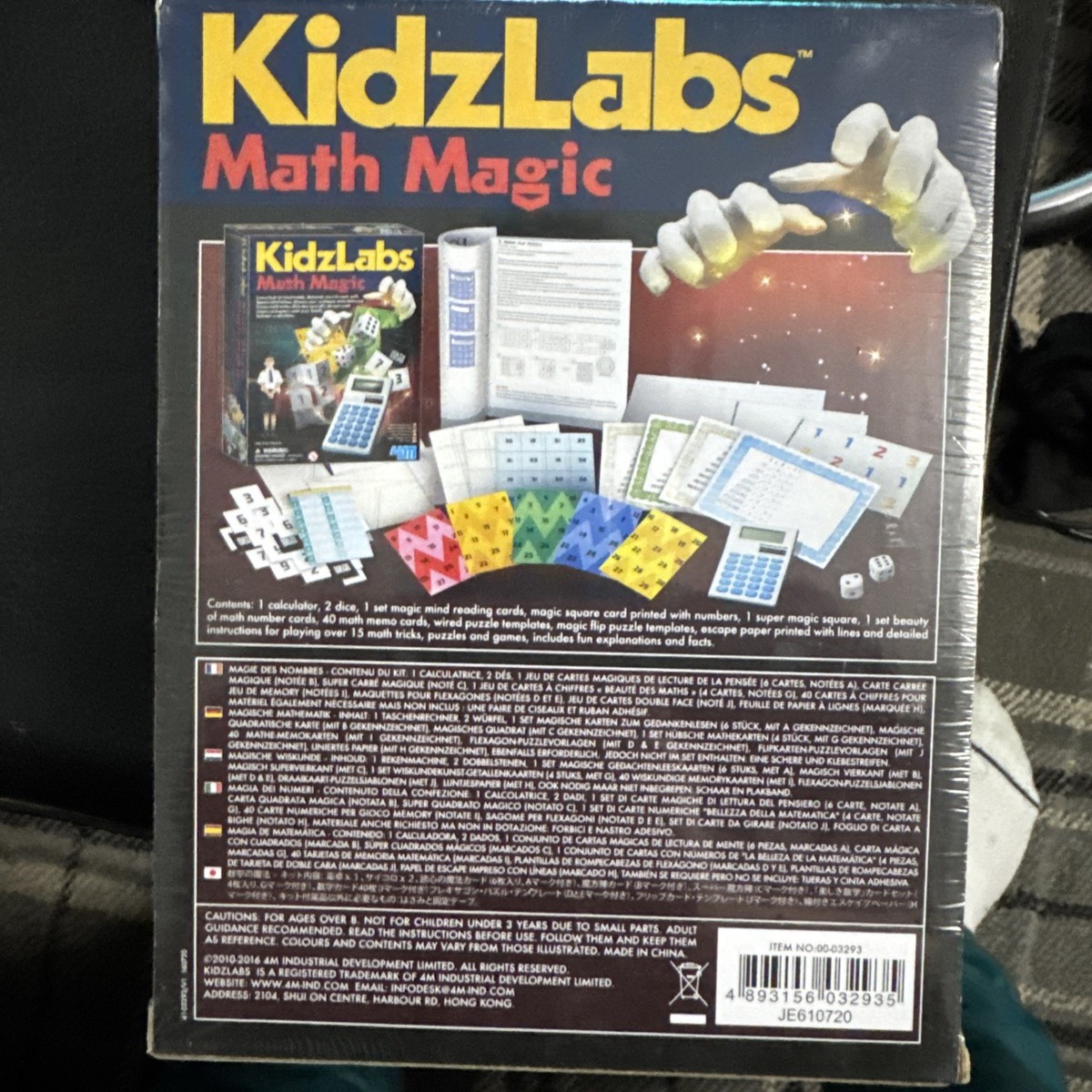 Magic Mixes 4M Math Magic Puzzles And Games Kit - Educational Math ...