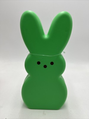 PEEPS 10” Green Blowmold Light Up Bunny LED NWT | eBay