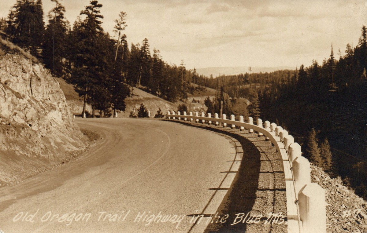 Blue Mountains Oregon Trail