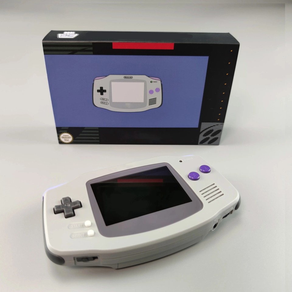 Custom UV Printed Shell GAMEBOY Advanced IPS Case GBA IPS FOR DIY | eBay