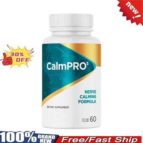 CalmPro 5 Nerve Calming Formula Supplement Calm Pro 5 Fast Ship 60 ...
