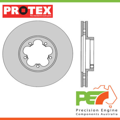 2x New *PROTEX* Disk Brake Rotors - Front Fits FORD TRANSIT VM 3D Van ...