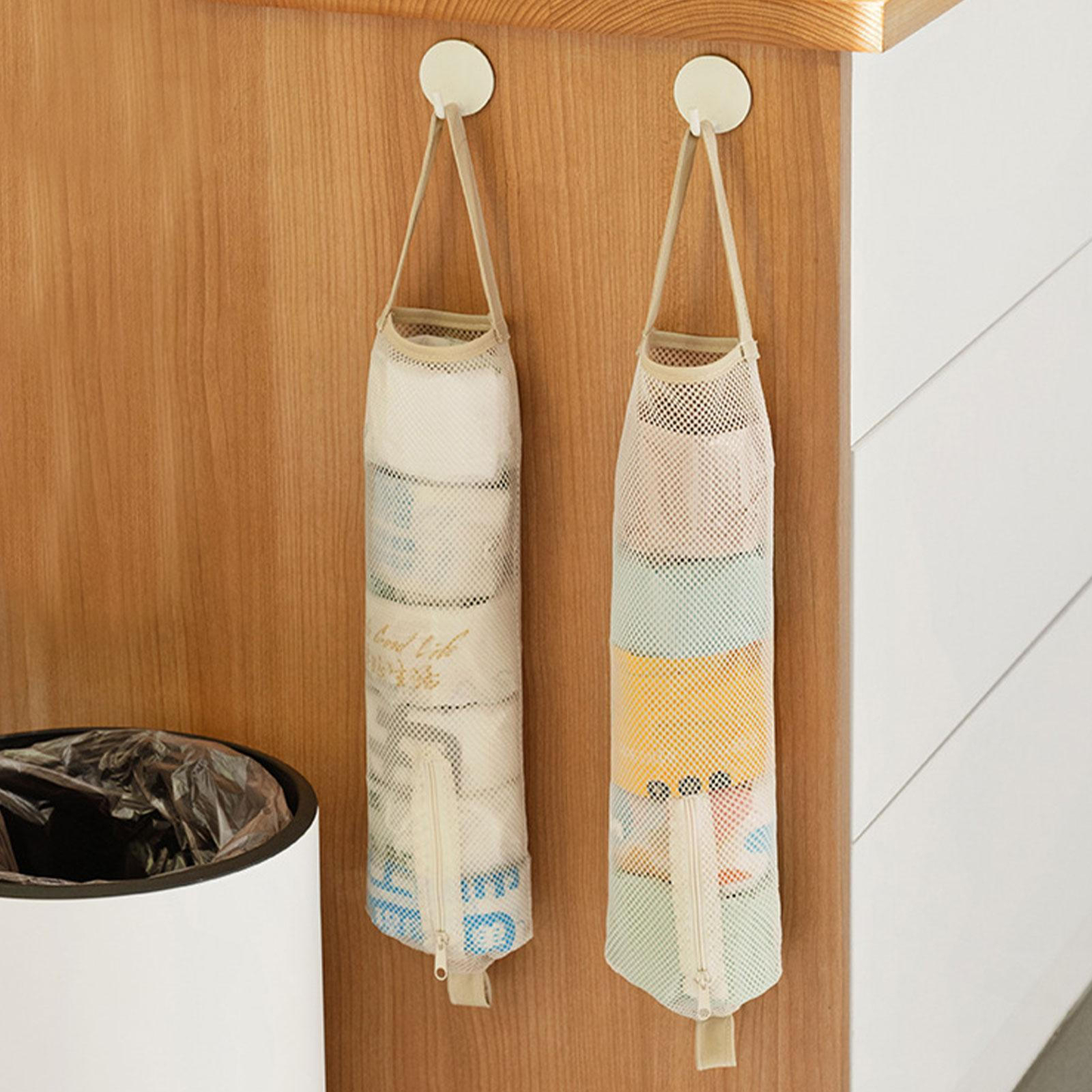Kitchen Storage Net Bag Vegetable Onion Potato Storage Hanging Mesh Bag ...
