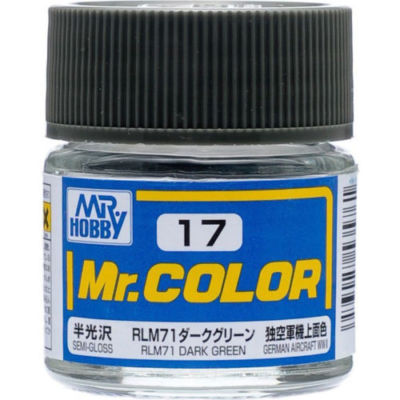 Gunze Sangyo MR HOBBY Mr Color Semi German RLM 71 Dark Green C17 | eBay